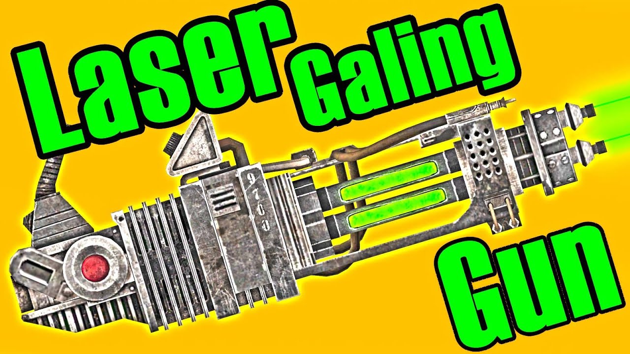 Fallout New Vegas: Best Laser Gatling Gun LOCATION Spertal-Wood 9700 ...