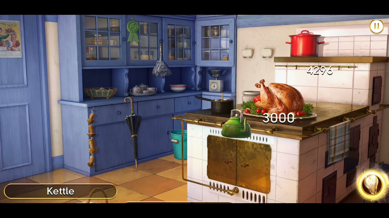 June's Journey Club Mysteries Scene 1049 Vol 4 Ch 35 Orchid Estate Kitchen - YouTube