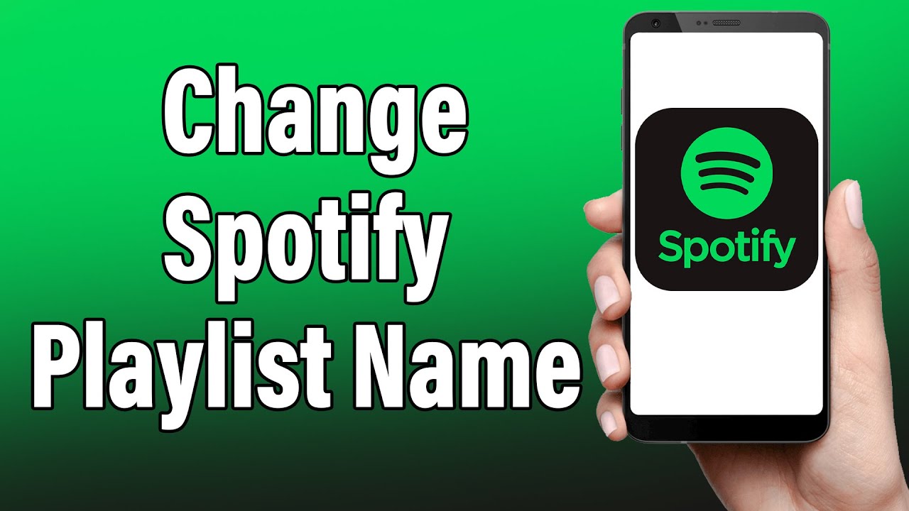 How To Change Spotify Playlist Name 2022 | Playlist Name Change In ...