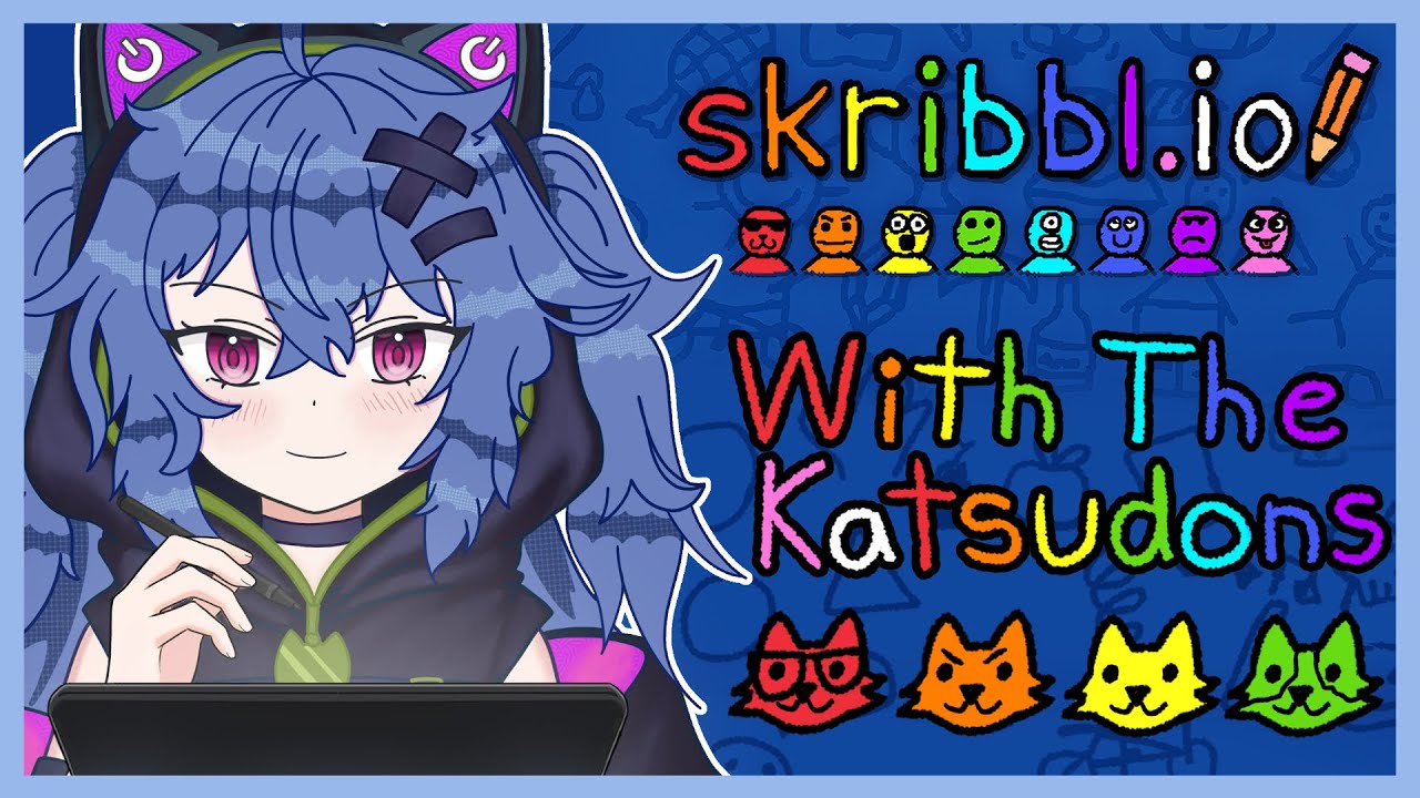 Playing Skribblio with Katsus! - YouTube