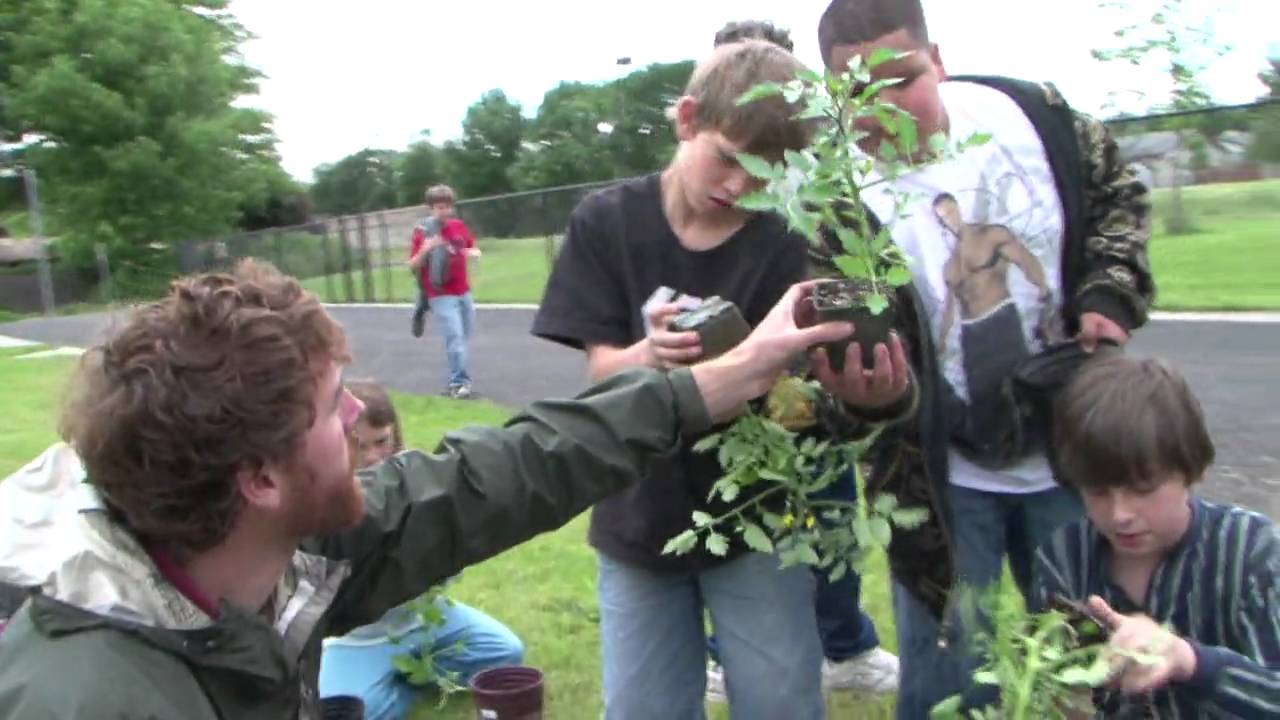 Raising children to know how to grow food - YouTube