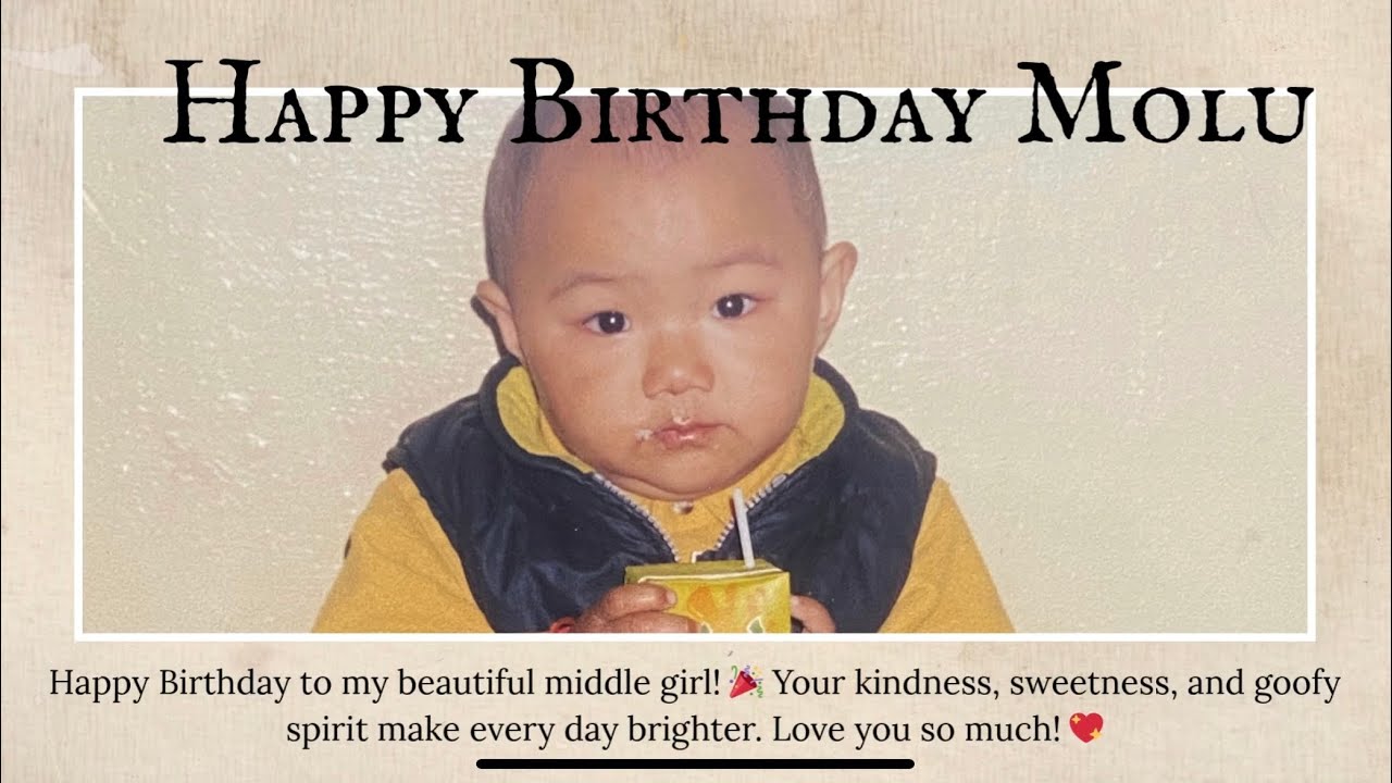 13th October 2001 we had our second Blessing #middlechild #birthday # ...
