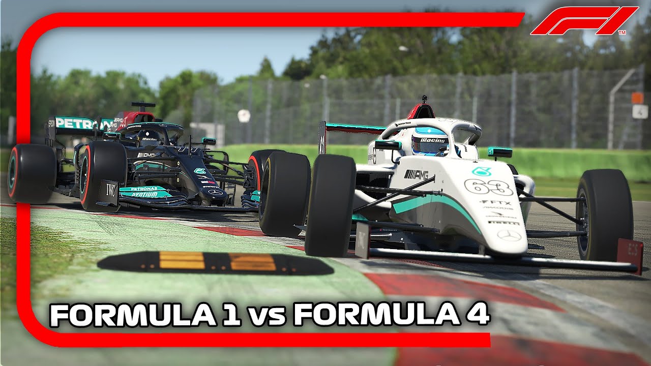 Ultimate Speed Comparison F1 vs. F4 | Imola - YouTube