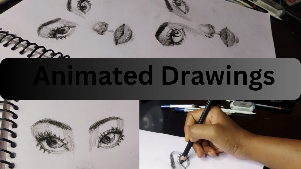 Animated Drawings / Anime Face Drawing Tutorial #animation #drawing # ...