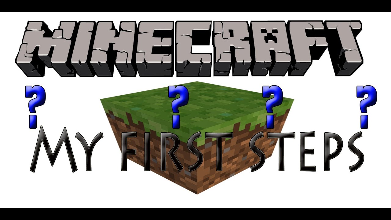 MINECRAFT--MY FIRST STEPS ??? :)) - YouTube