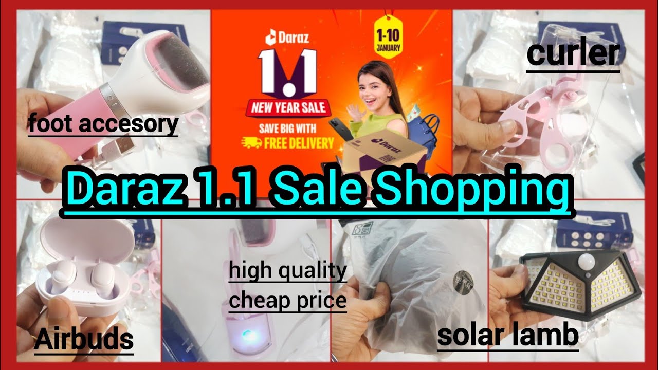 Daraz 1.1 Shopping Haul | Affordable & usable products | daraz any 3 ...