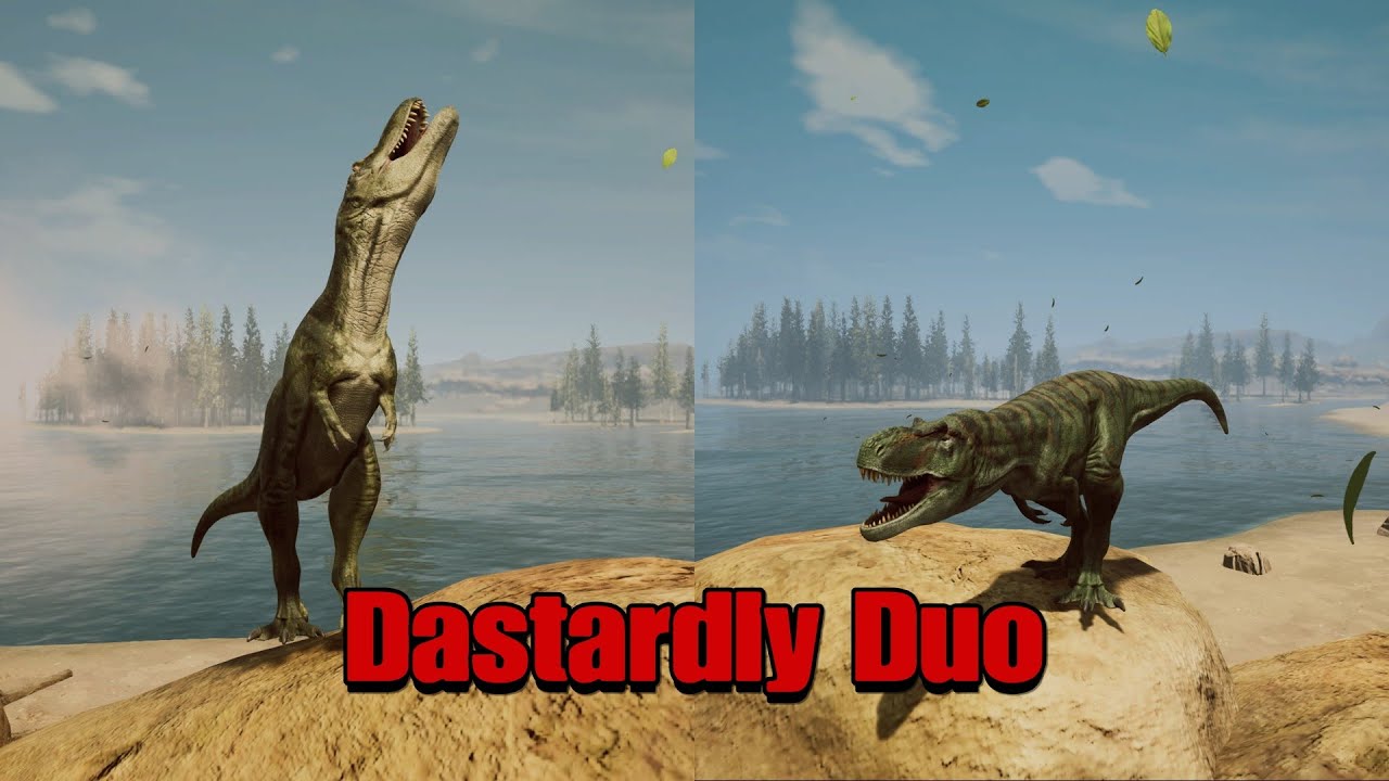 Path Of Titans mini - Dastardly Duo - YouTube