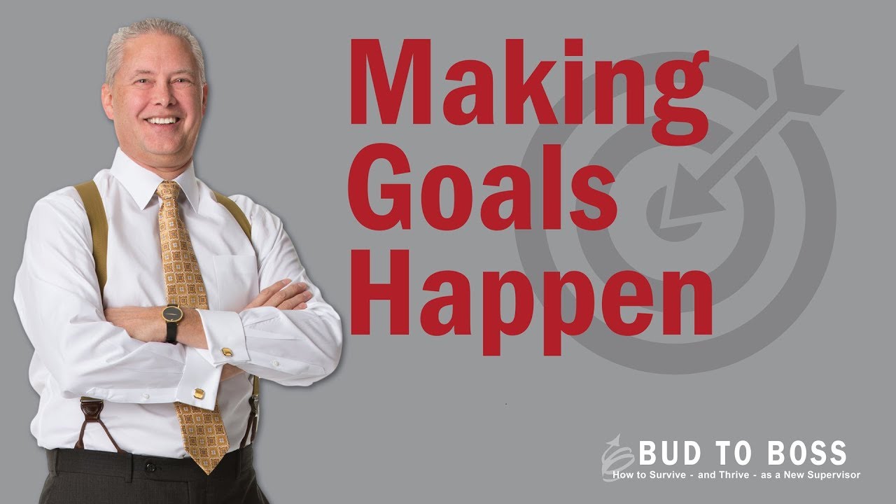 Making Goals Happen - YouTube