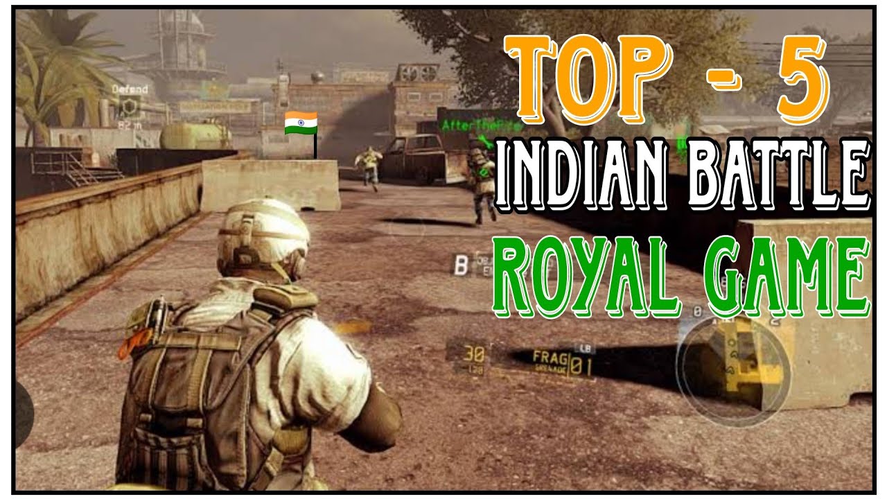Top 5 indian battle Royal game like pubg and free fire || top 5 indian ...