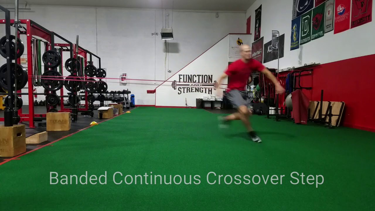 Banded Continuous Crossover Step - YouTube