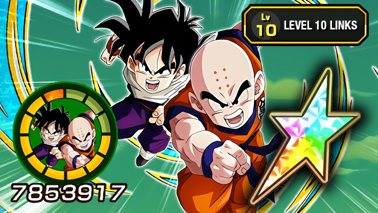 100% NEW teq krillin & gohan LEVEL 10 LINKS SHOWCASE! Dragon Ball Z ...