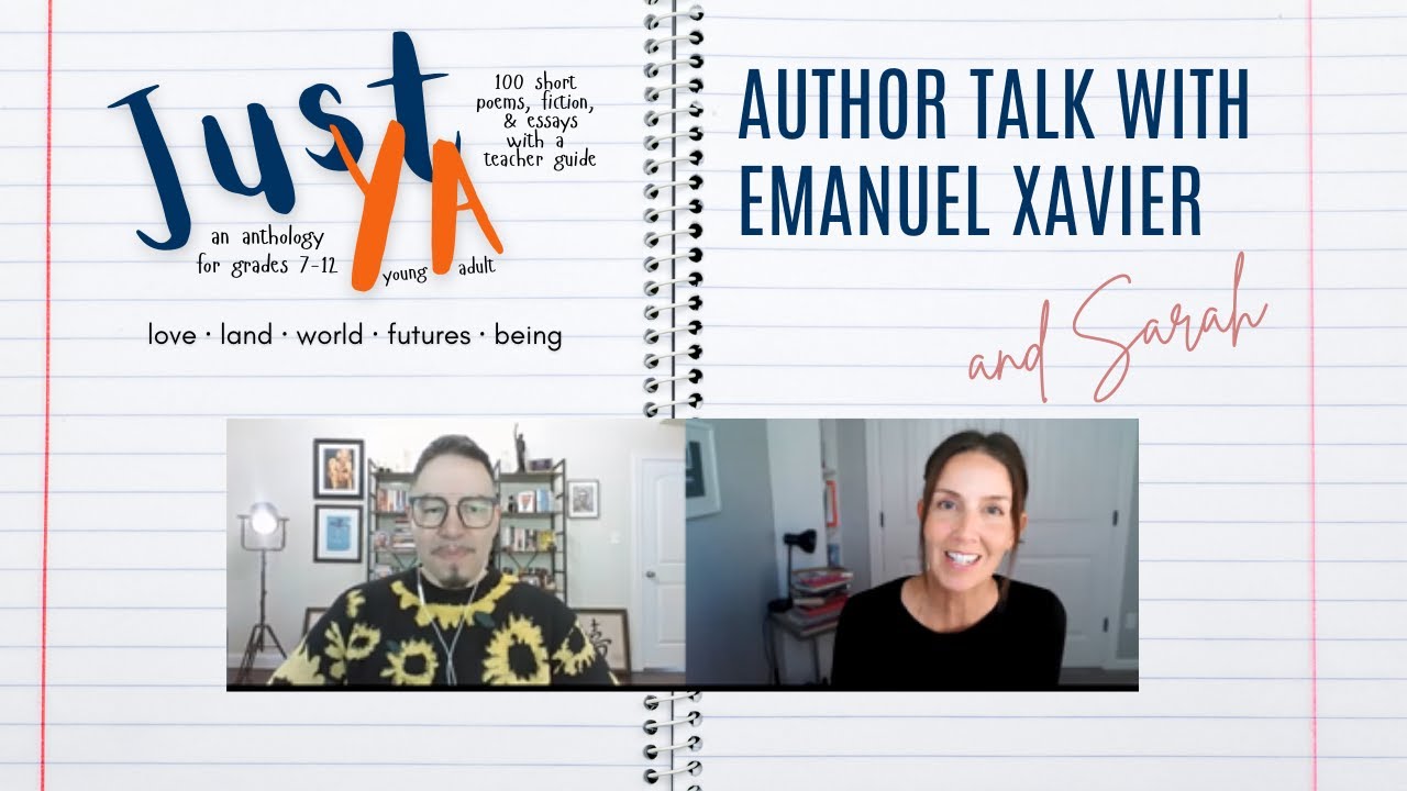 #BookTube: An Interview with poet and spoken word artist Emanuel Xavier, Just YA Author - YouTube