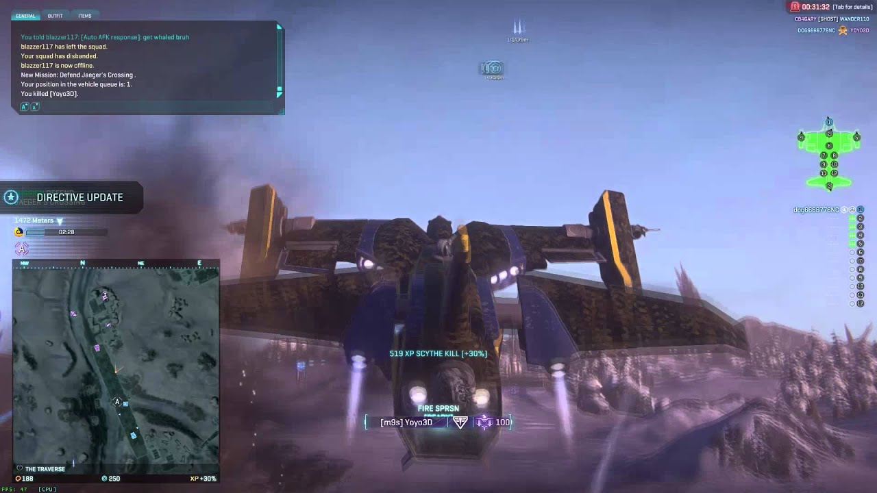 Planetside 2 - Galaxy montage 5 - YouTube