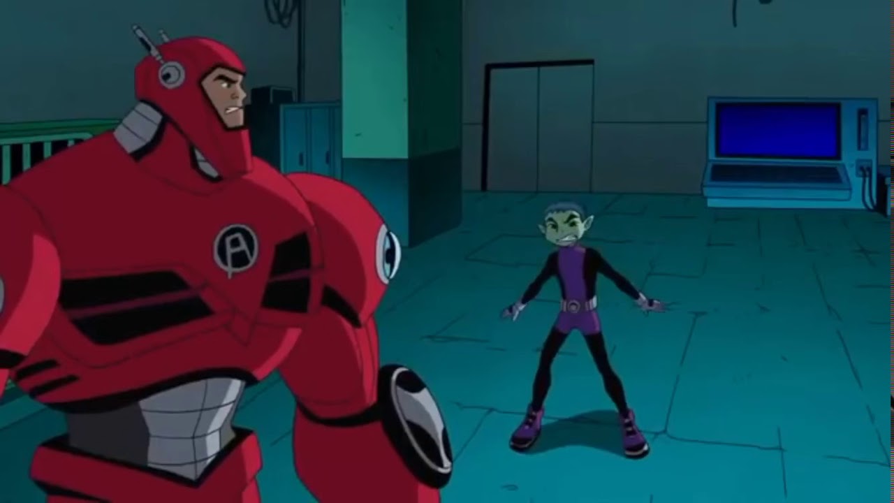 Beast boy vs Adonis - YouTube