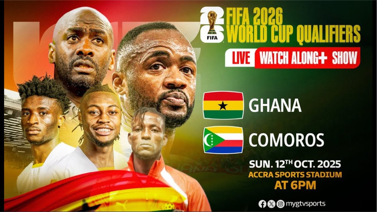 LIVE: Ghana vs Comoros | Intense Reactions & Real-Time Discussion! 🇬🇭🔥🔥 ...