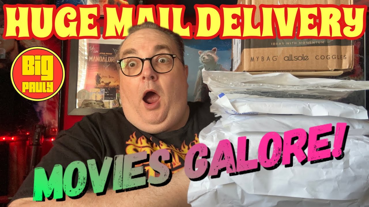 Huge Mail Delivery - Movies Galore! - YouTube
