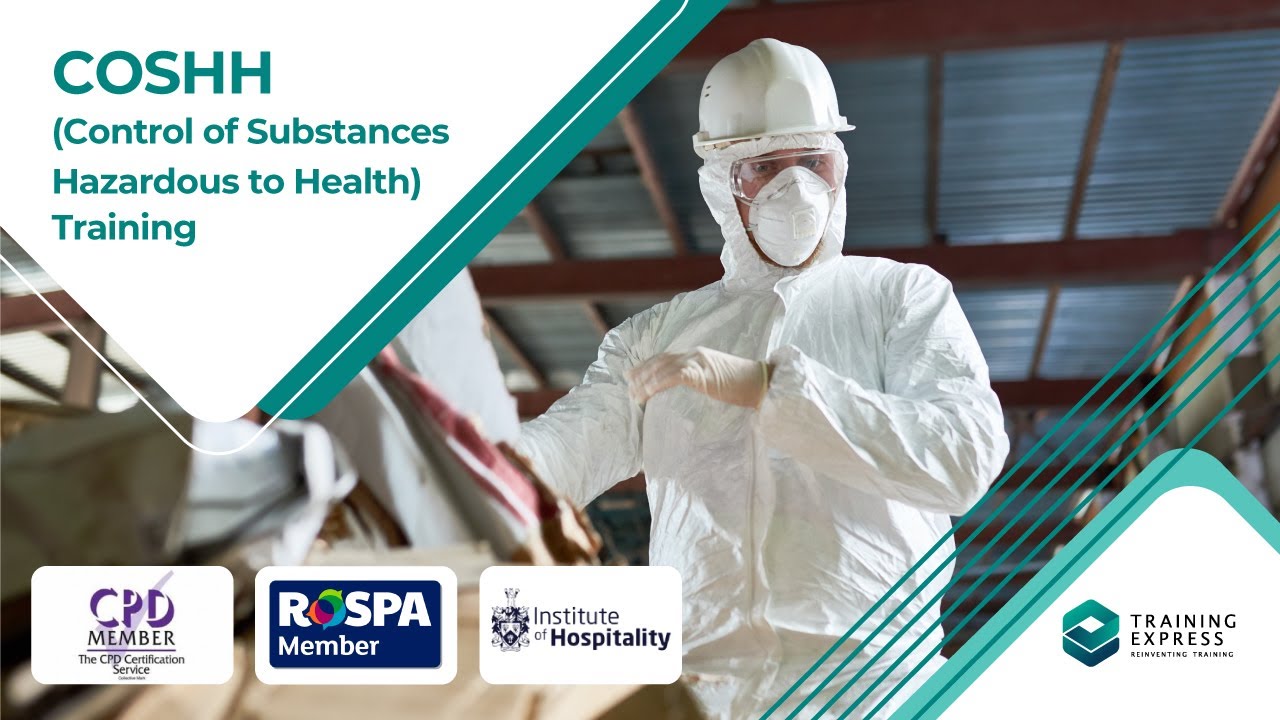 COSHH Control of Substances Hazardous to Health Training - YouTube