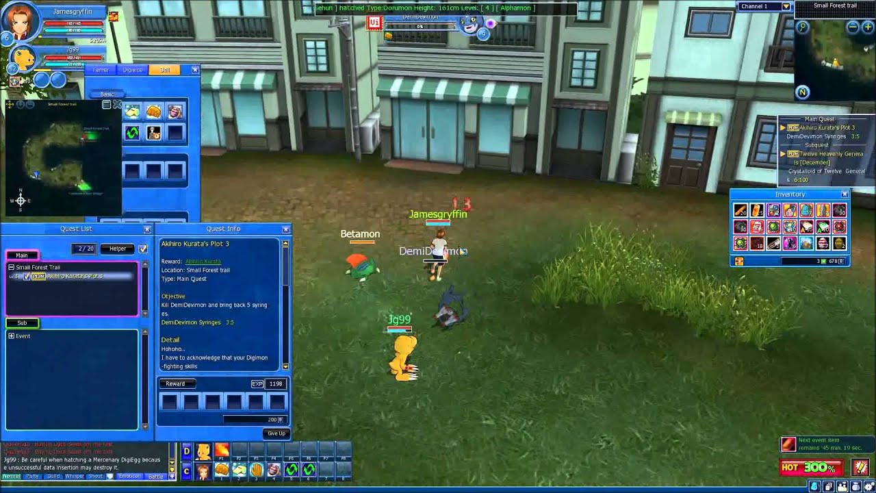 Game Review - Digimon Masters MMORPG - YouTube