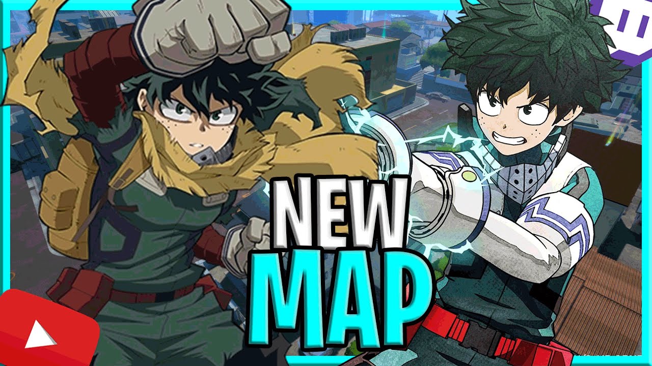 UNE NOUVELLE MAP ARRIVE SUR MY HERO ULTRA RUMBLE ?! - YouTube