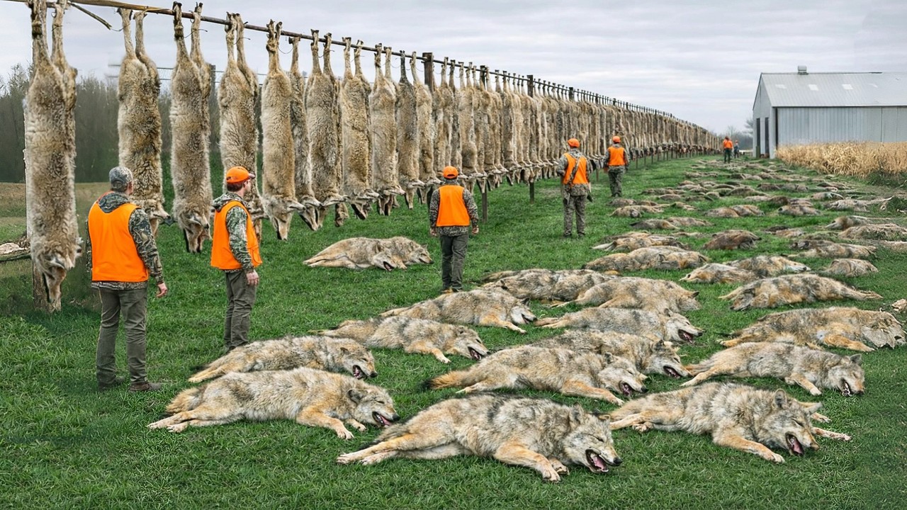 American Hunters Confront Millions Of Wolves – The Battle That Amazes ...