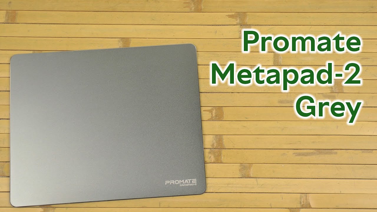 Распаковка Promate Metapad-2 Grey (metapad-2.grey) - YouTube