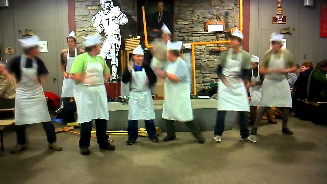 Jump On It dance at Winter Camp 2011 A Meal - YouTube