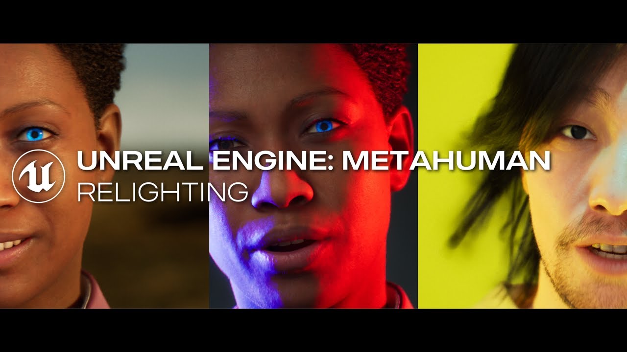 Unreal Engine: Meta Human Sample / Relighting - YouTube