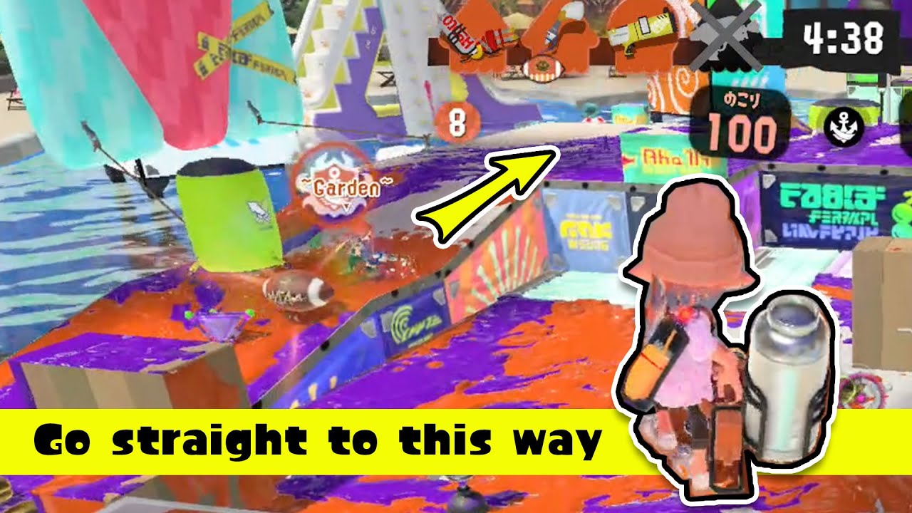 [Splatoon 3] Hydra Splatling Clam Blitz go straight this way Rainmaker ...