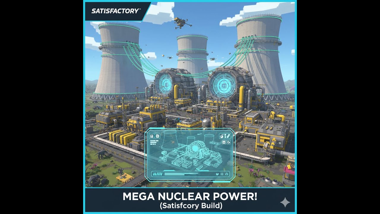 Satifactory!!! Começando a MEGA Usina Nuclear!!! EP1 - YouTube