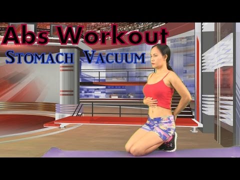 Abs Workout Stomach Vacuum for Women and Men - YouTube