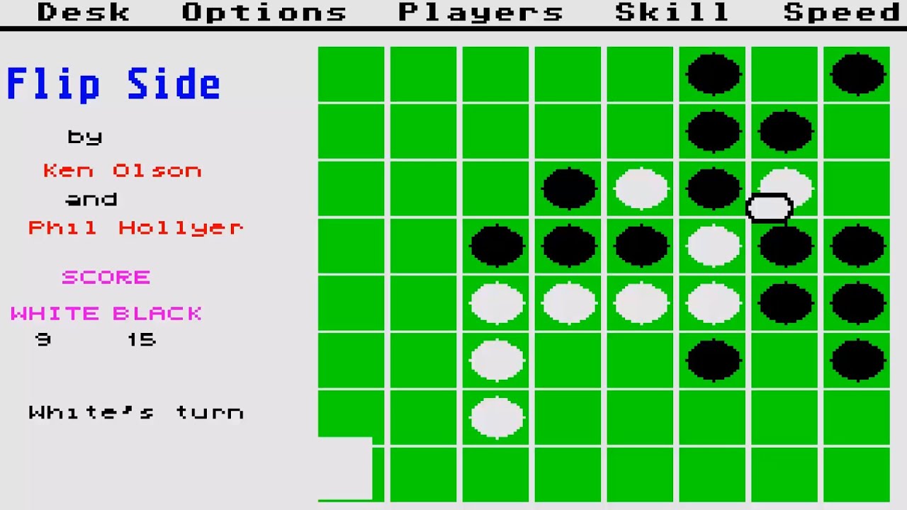 ATARI ST Flip Side GREEN FLIPSIDE Ken Olson Phil H MichTron Automation ...