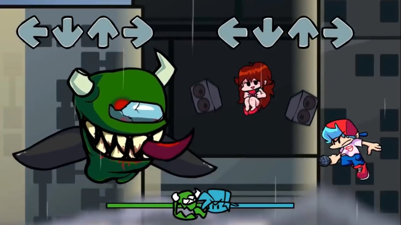 FNF VS IMPOSTOR V3 EN AUDIO 8D-DIFICULTAD HARD - YouTube