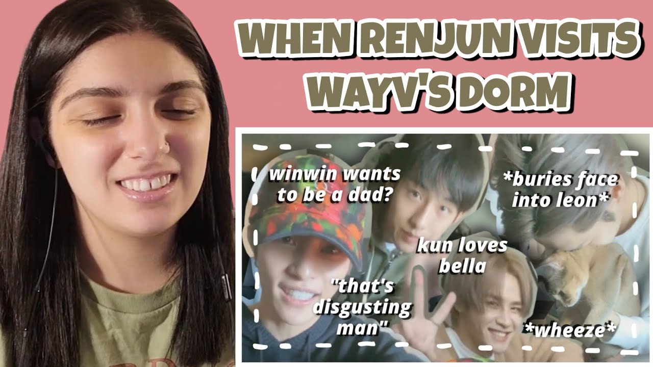 WHEN RENJUN VISITS WAYV'S DORM | NCT REACTION - YouTube