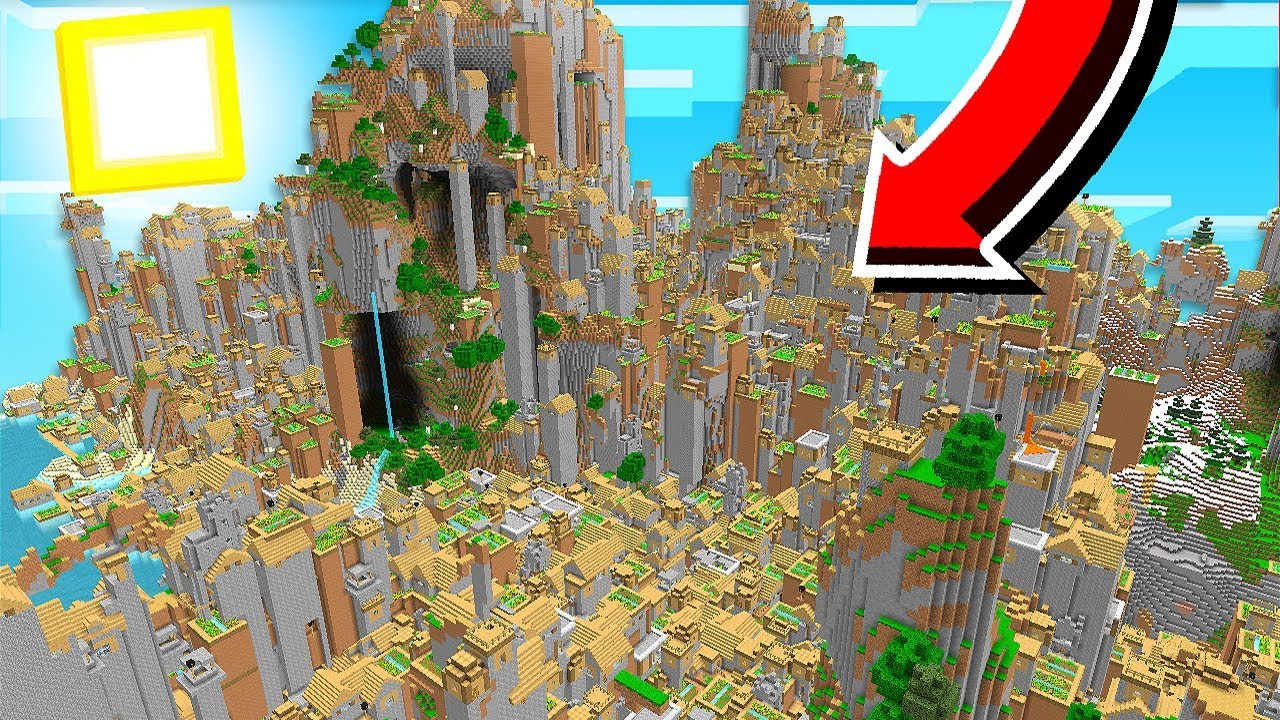 FINDING The World's BIGGEST Village in Minecraft 1.14! - Episode 16 ...