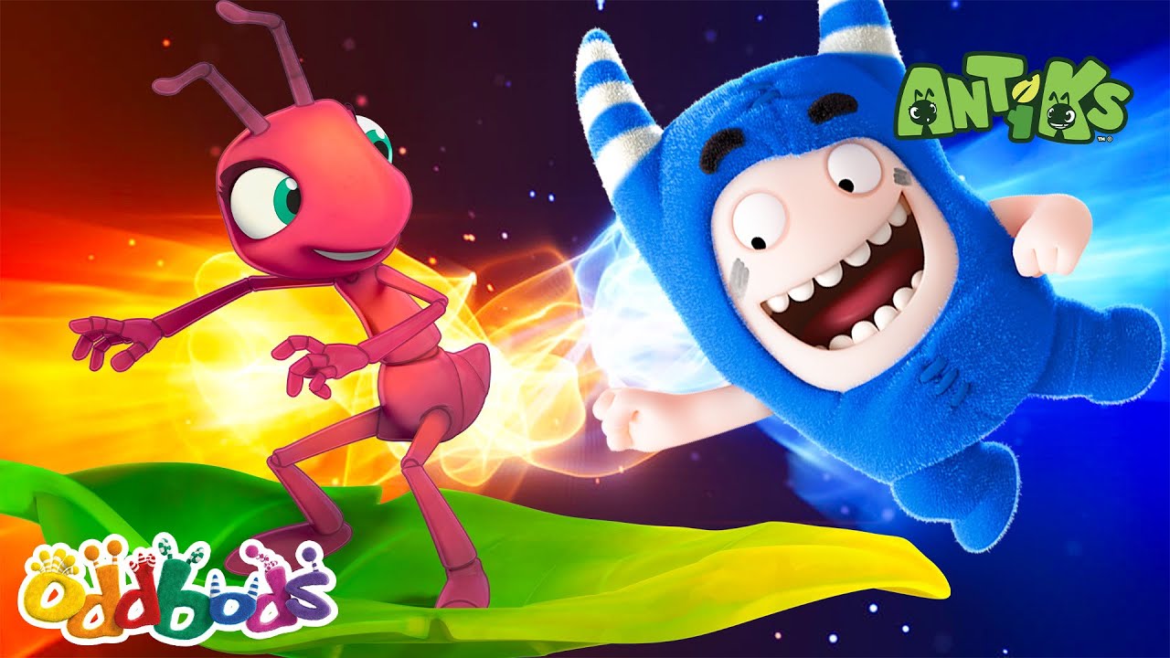 🤪One Animation For All: Oddbods x ANTIKS Crossover 🐜| Oddbods - Comedy ...