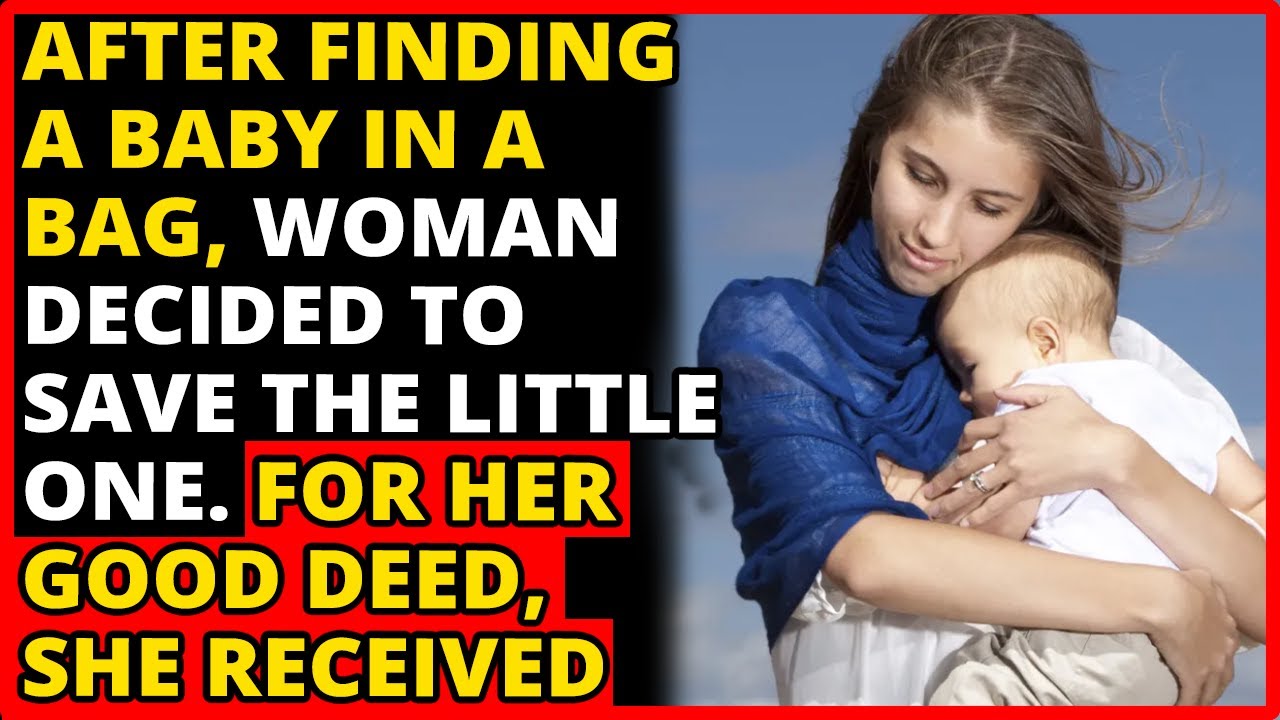 After Finding A Baby In A Bag, Woman Decided To Save The Little One ...