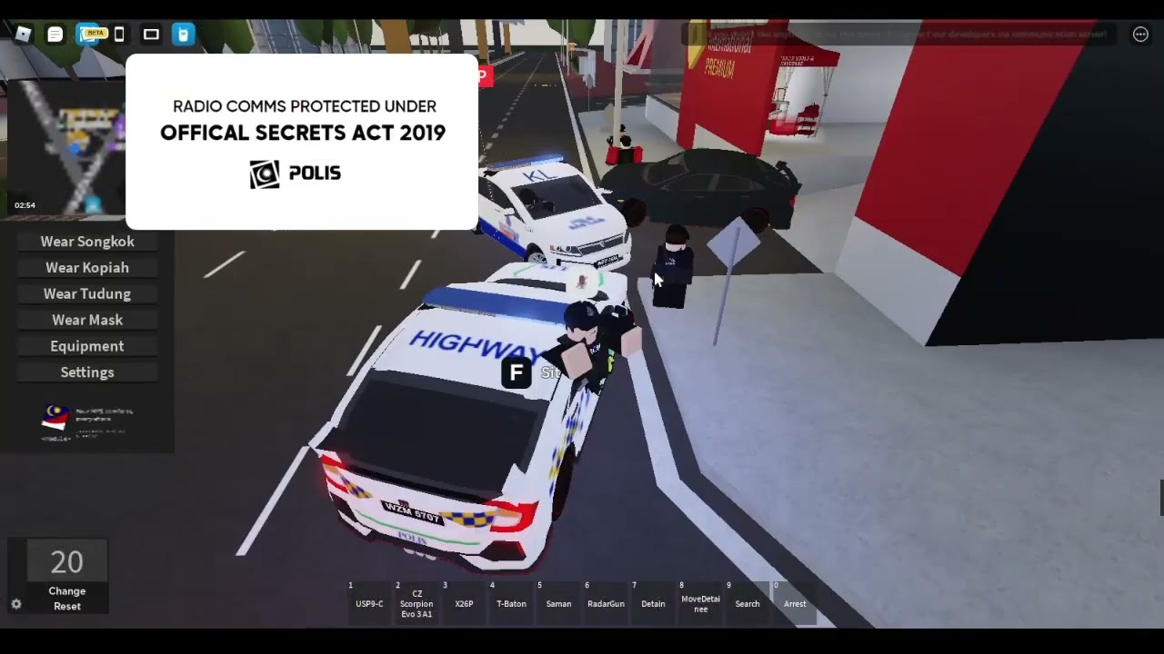 Life As Officer | PDRM Video | Roblox Bandar - YouTube