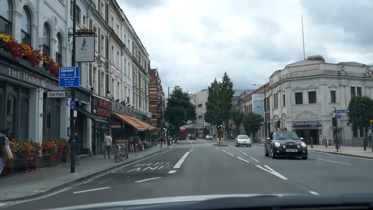 Driving around London - YouTube