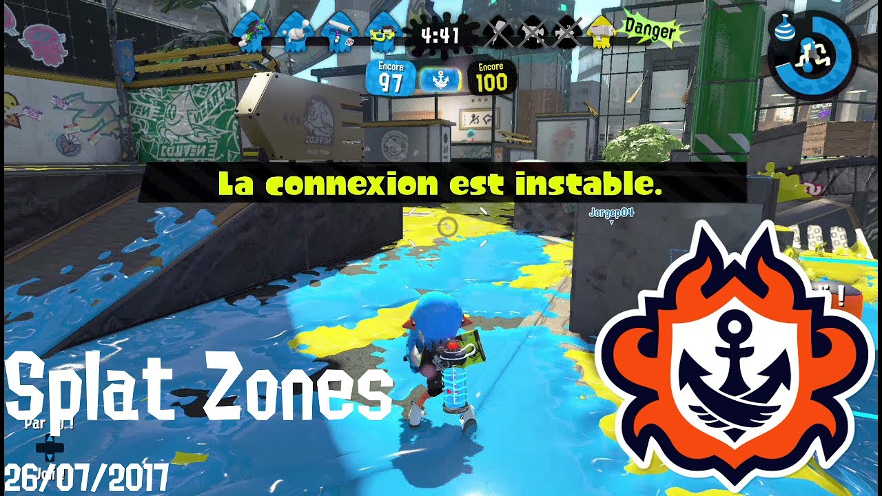 [Splatoon 2] C/B- Splat Zones (26/07/2017) - YouTube
