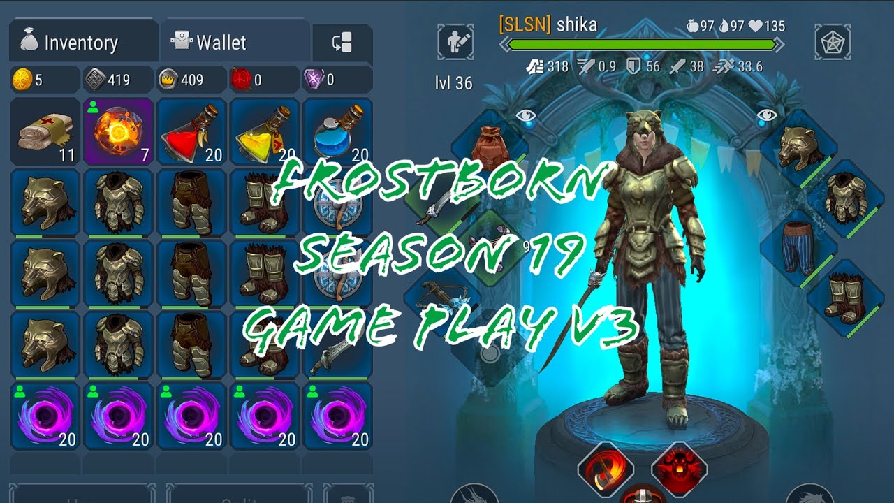 Frostborn co-op survival | season 19 game play v3 - YouTube