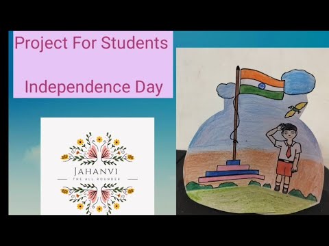 INDEPENDENCE DAY EASY SCHOOL PROJECT - YouTube