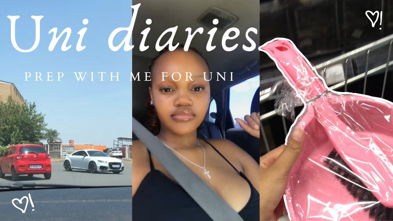 PREP WITH ME FOR UNI | shopping, packing, laundry etc | UNI DIARIES | South African YouTuber ...