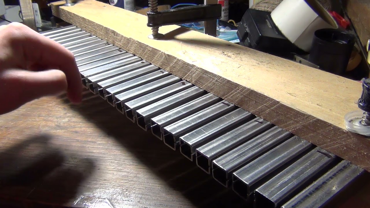 Homemade Musical Instrument From Pipes (Not finished) - YouTube