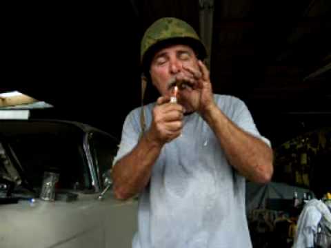 Colonel Clink fires up his 1960 Cadillac - YouTube