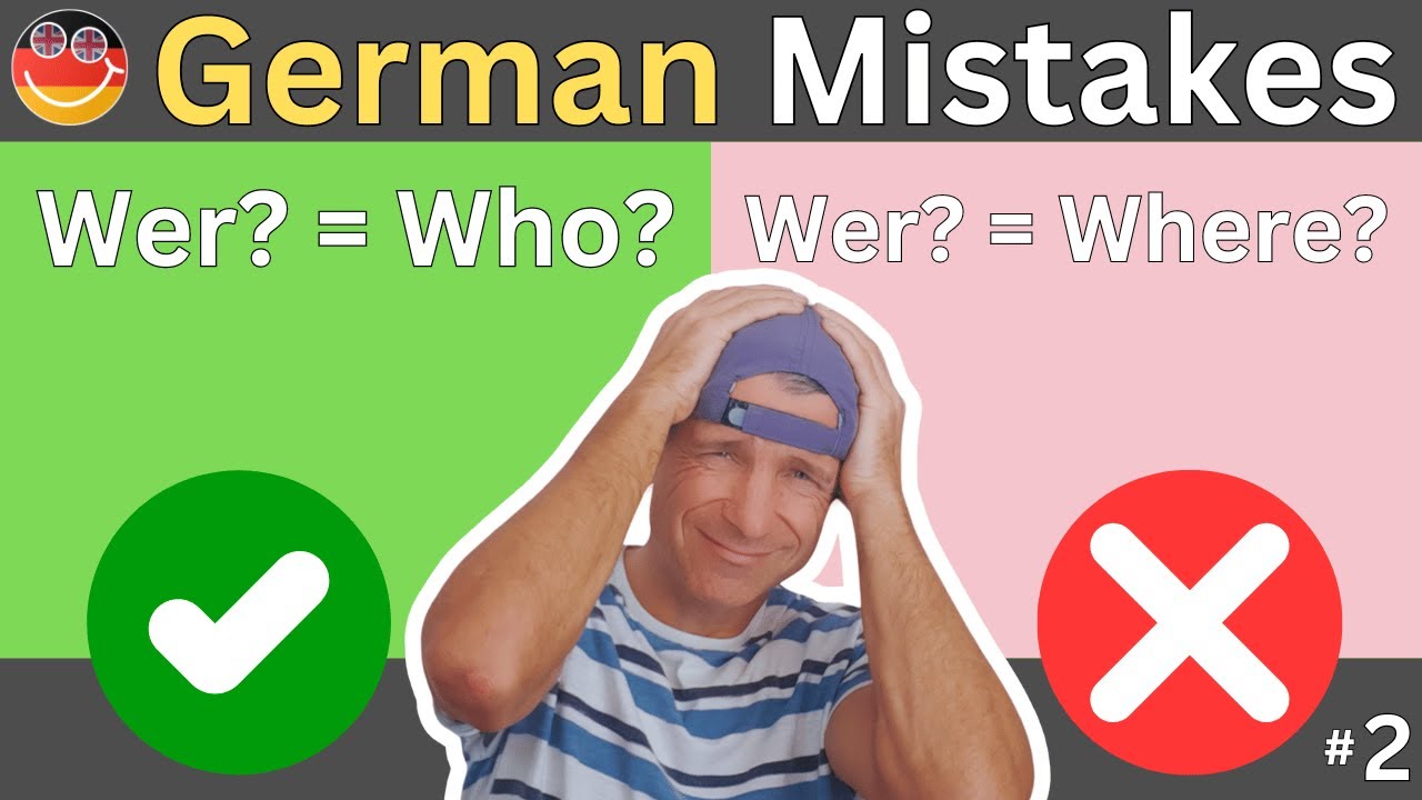 🇩🇪 Common German Mistake: 'Wer?' Means 'Who?' | Avoid This Confusion ...