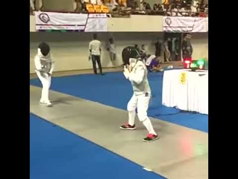 Atlet anggar "RUBY NADHIRA SUBEKTI˝ floret (foil) - YouTube