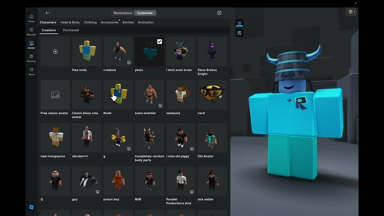 How To Make A Blocky Avatar in Roblox 2025 For Free - YouTube