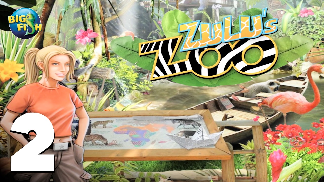 Zulu's Zoo (PC) Hidden Object Game - 4K60 Walkthrough Part 2 - Second ...