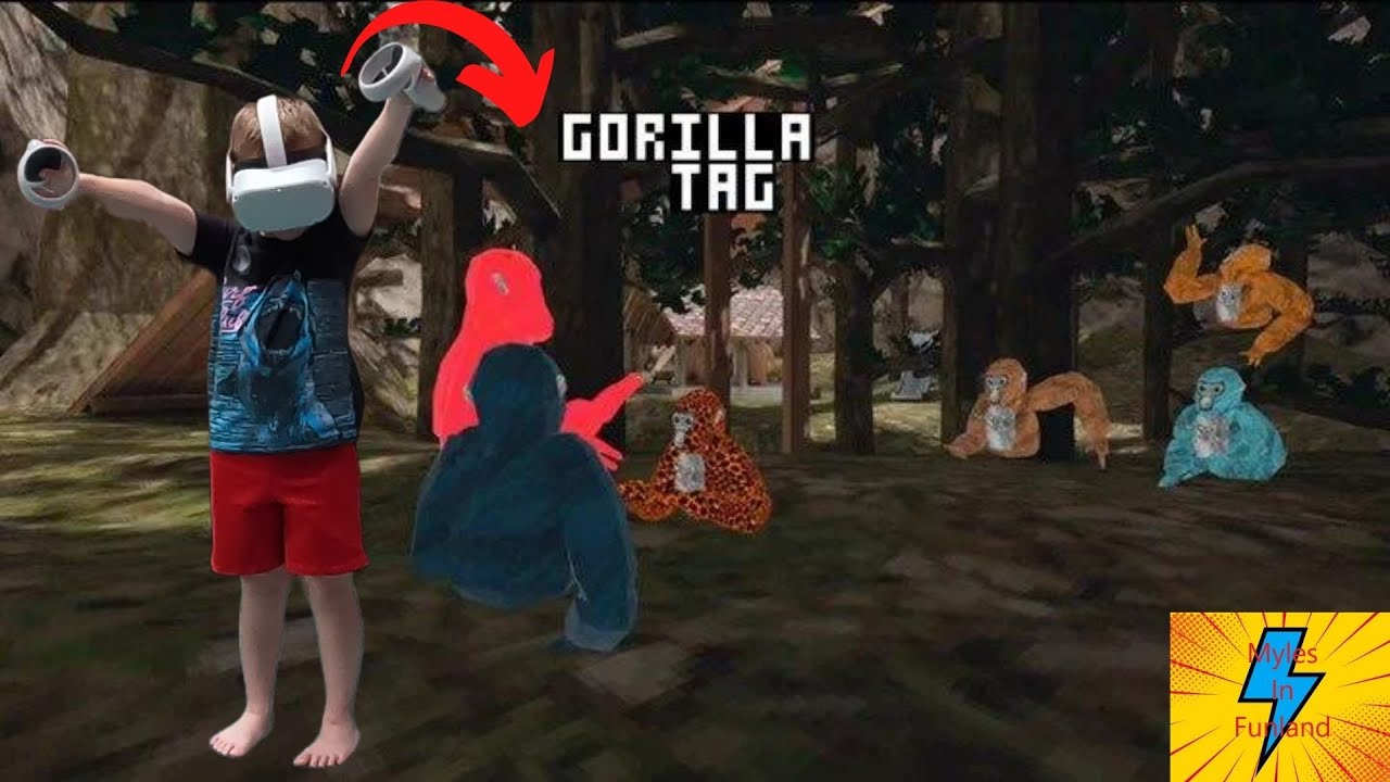 GORILLA TAG VR!!!!!!!! (MONKEY! MONKEY! MONKEY!) - YouTube