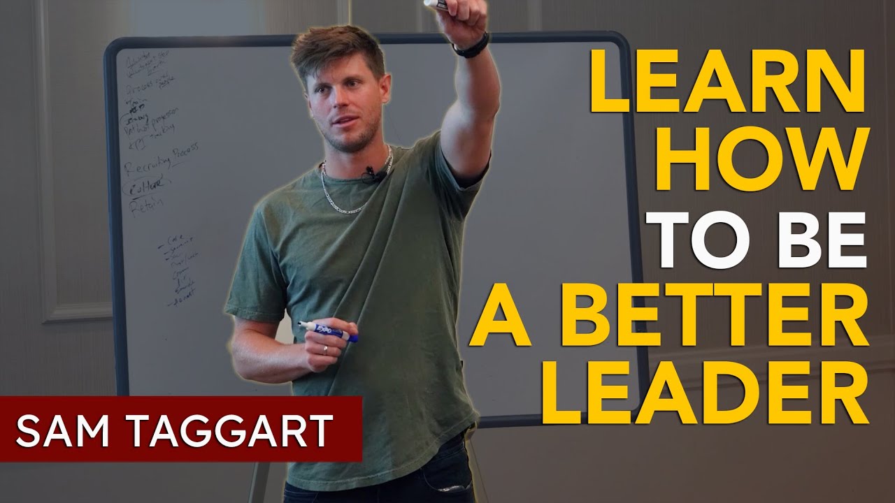 How To Be a Better Leader in Sales | Sam Taggart - YouTube
